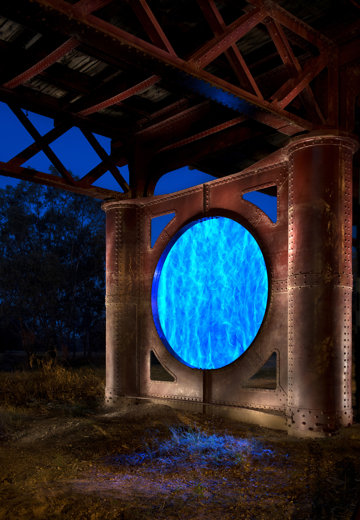 © Peter Solness ‘Waterscape #3’ 2014 from the series ‘Light Forms ...