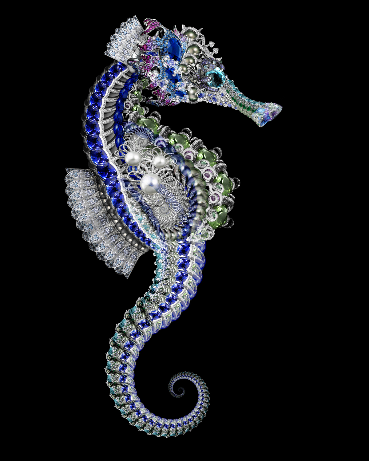 © Garth Knight ‘Jewelled Seahorse’ from the series ‘Jewelled Creatures ...