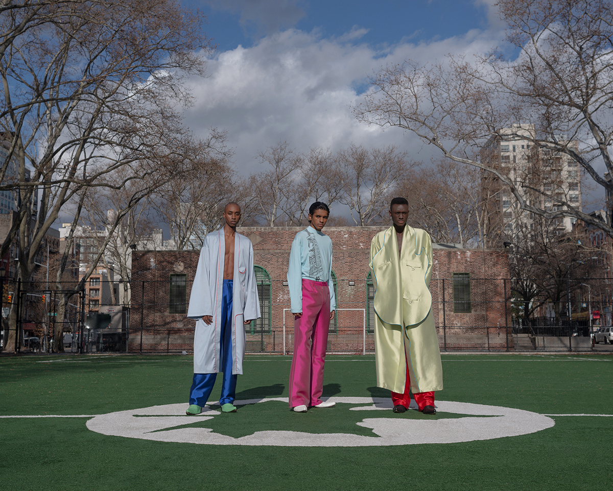 © Michelle Sank ‘Pyer Moss fashion shoot for The New York Times T ...