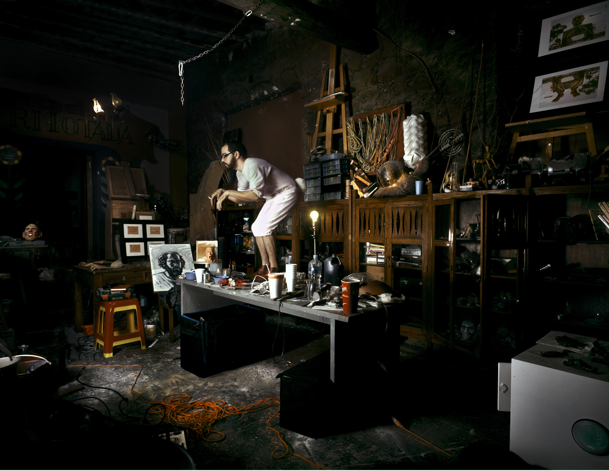 © Fernando Montiel Klint ‘The Artist in His Studio’ from the series ...